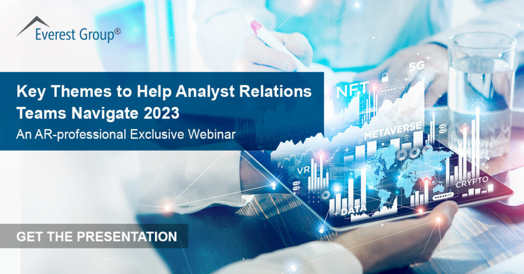 Analyst Relations - Everest Group Analyst Relations - Everest Group