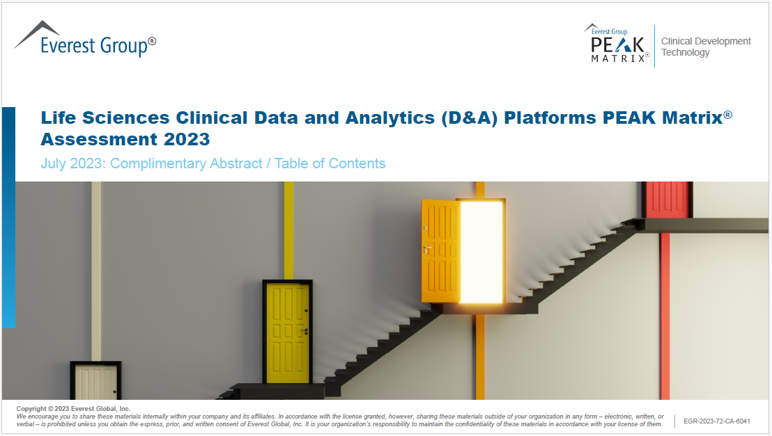 Complimentary Abstract Of Our Life Sciences Clinical Data And Analytics ... Complimentary Abstract Of Our Life Sciences Clinical Data And Analytics ...
